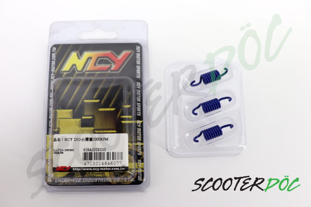 NCY Dio GY6 50cc 1000RPM Clutch Springs | Scooterdoc