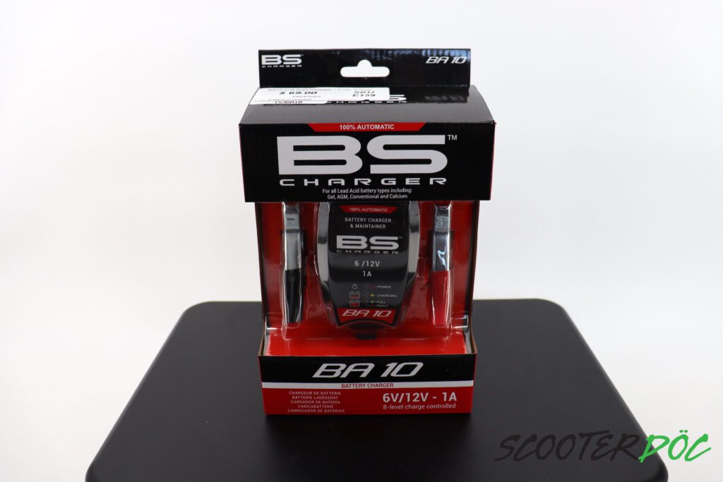 BA10 Full Auto Charger - 1.0A, 8 Step | Scooterdoc