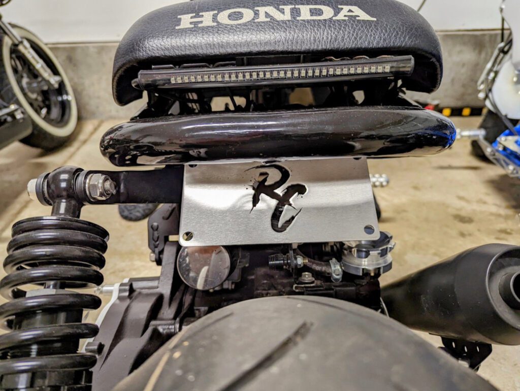 Reckless Customs Underseat Taillight Strip w/Bracket Ruckus | Scooterdoc