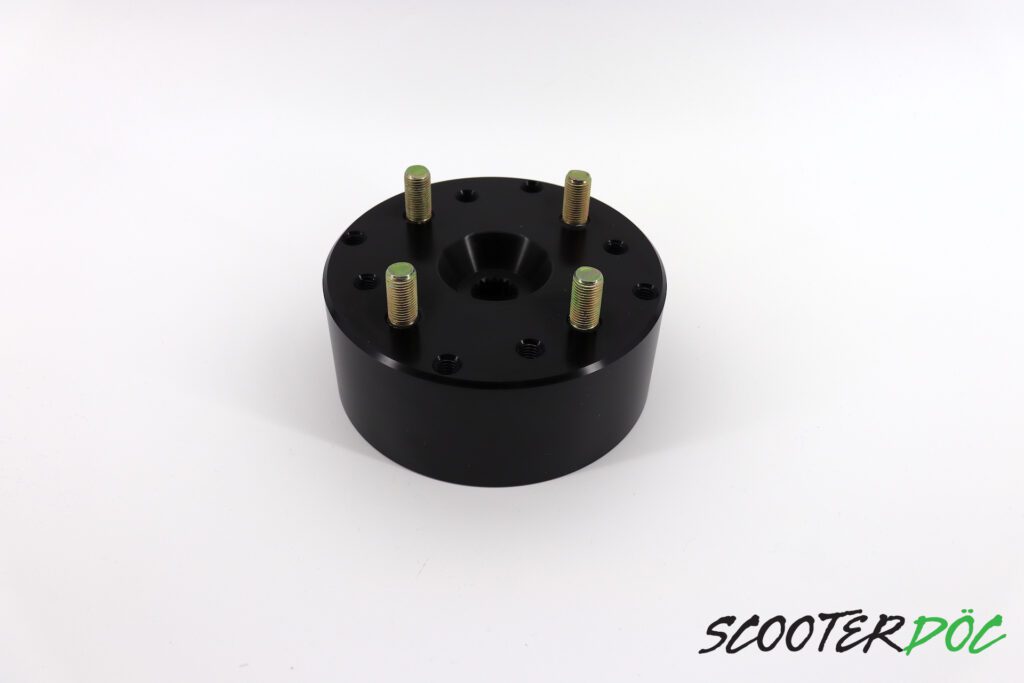GY6 150 Rear Multi-hub Black | Scooterdoc